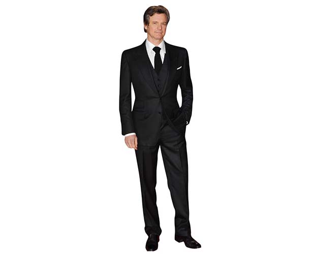 Cardboard Cutout of Colin Firth - Lifesize Celebrity Cutouts