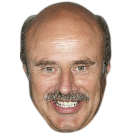 Dr Phil Mcgraw Celebrity Mask - Celebrity Cutouts