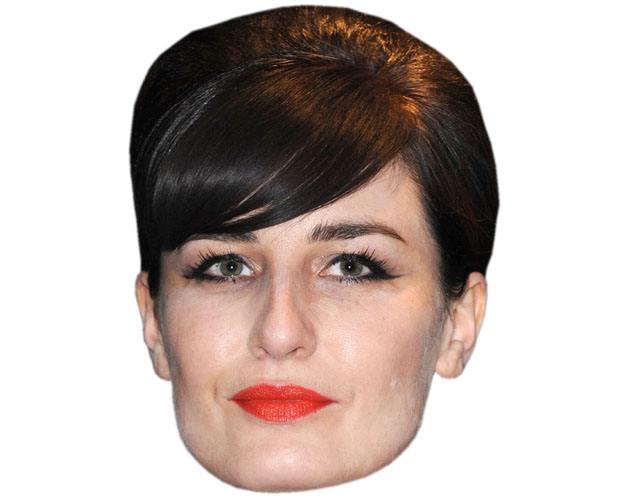 Cardboard Cutout Celebrity Erin O'Connor Mask