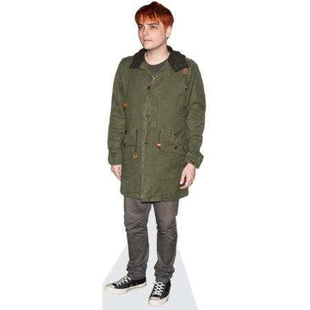 Gerard Way (Black Outfit) Cardboard Cutout - Celebrity Cutouts