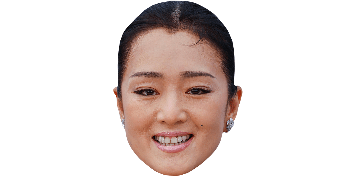 Gong Li Celebrity Mask - Celebrity Cutouts