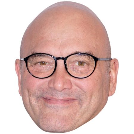 Gordon Ramsay Celebrity Mask fully assembled with strap.