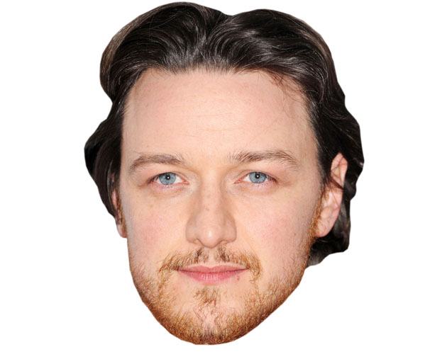 James McAvoy Celebrity Mask - Lifesize Party Mask