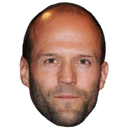 Jason Statham (Angry) Celebrity Mask - Celebrity Cutouts