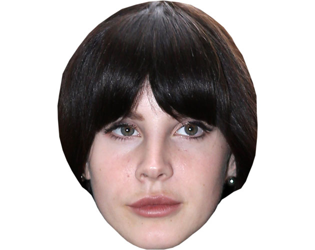 Lana Del Rey mask - Lifesize Celebrity Cutouts