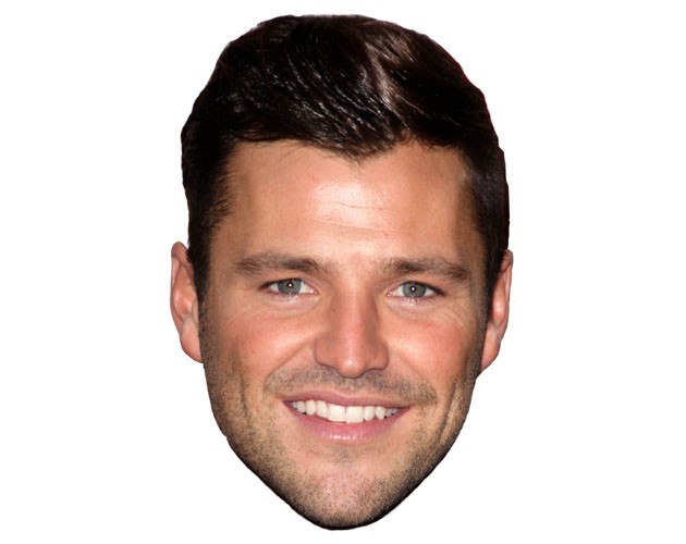 Mask of Mark Wright-Lifesize Celebrity Cutouts