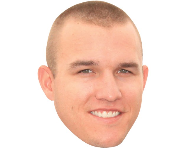Mike Trout Celebrity Big Head - Celebrity Cutouts