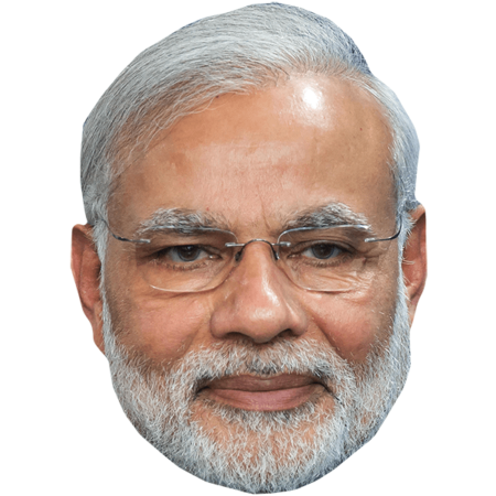 Narendra Modi Celebrity Mask - Celebrity Cutouts