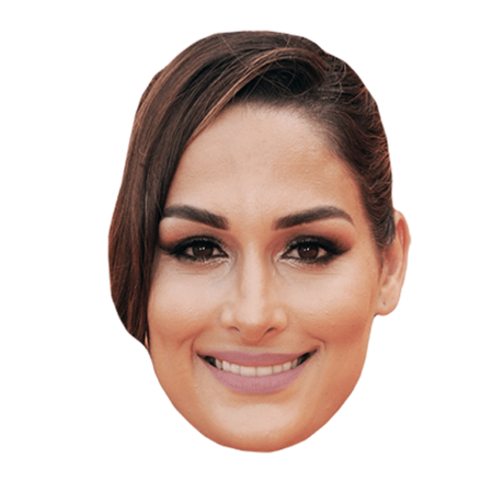 JJ Garcia And Nikki Bella (Duo 1) Mini Celebrity Cutout - Celebrity Cutouts