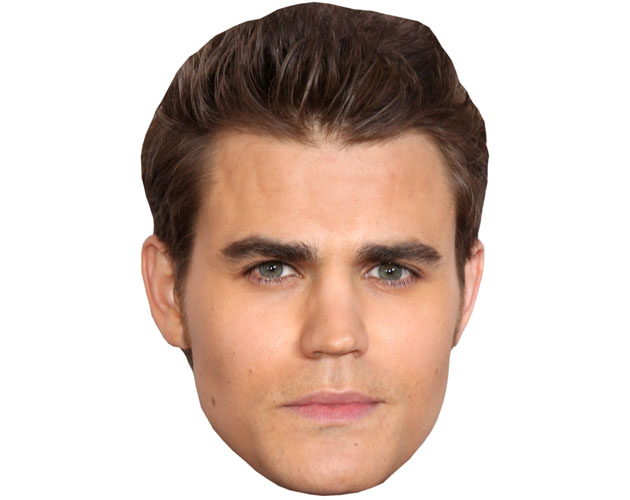 Cardboard Cutout Celebrity Paul Wesley Mask