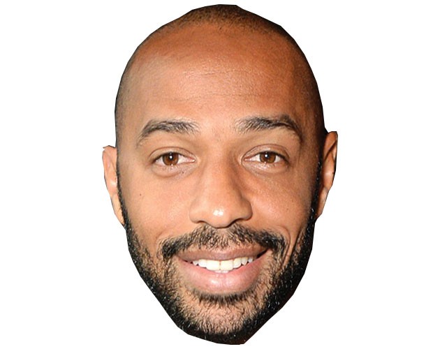 Thierry Henry Mask - fully assembled with strap.