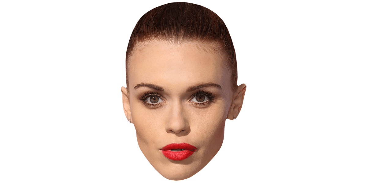 Holland Roden Celebrity Mask - Celebrity Cutouts