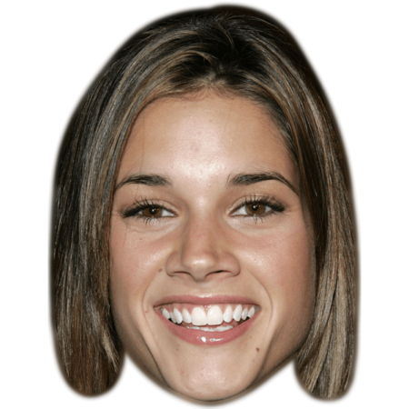Missy Peregrym (Smile) Celebrity Mask - Celebrity Cutouts