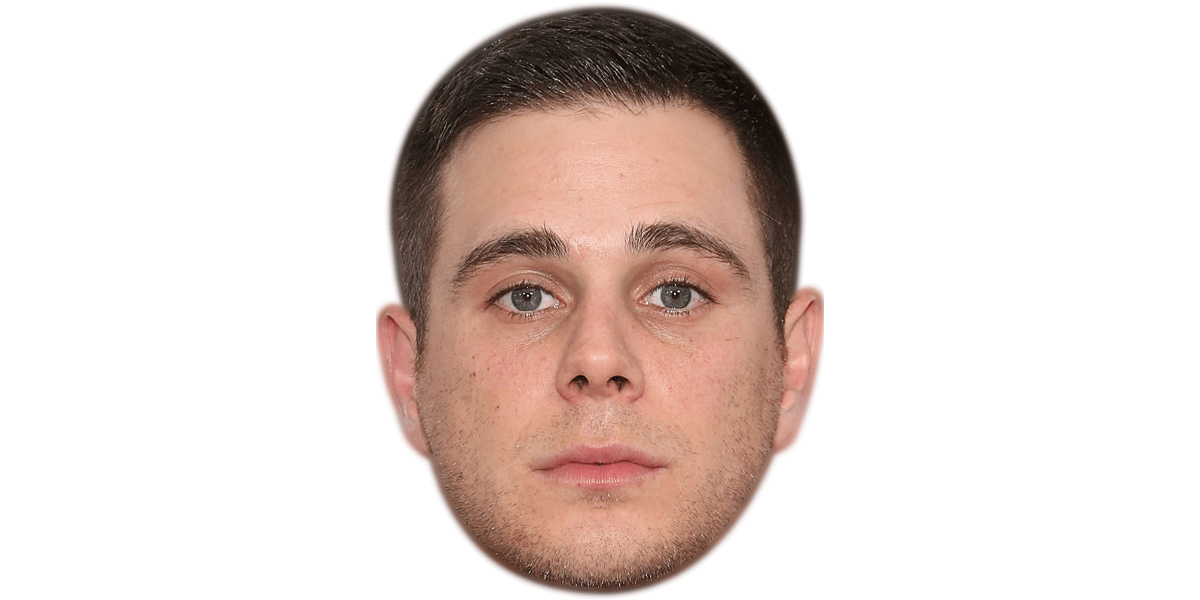 Jared Abrahamson Celebrity Mask - Celebrity Cutouts