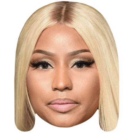Nicki Minaj (Blonde) Celebrity Mask - Celebrity Cutouts