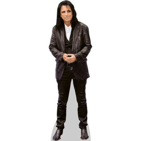 Alice Cooper (Black Outfit) Cardboard Cutout - Celebrity Cutouts