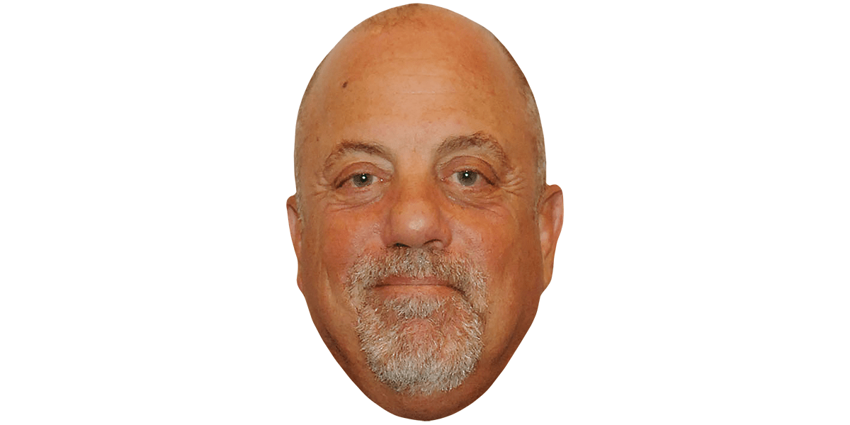 Billy Joel (Smile) Celebrity Big Head - Celebrity Cutouts