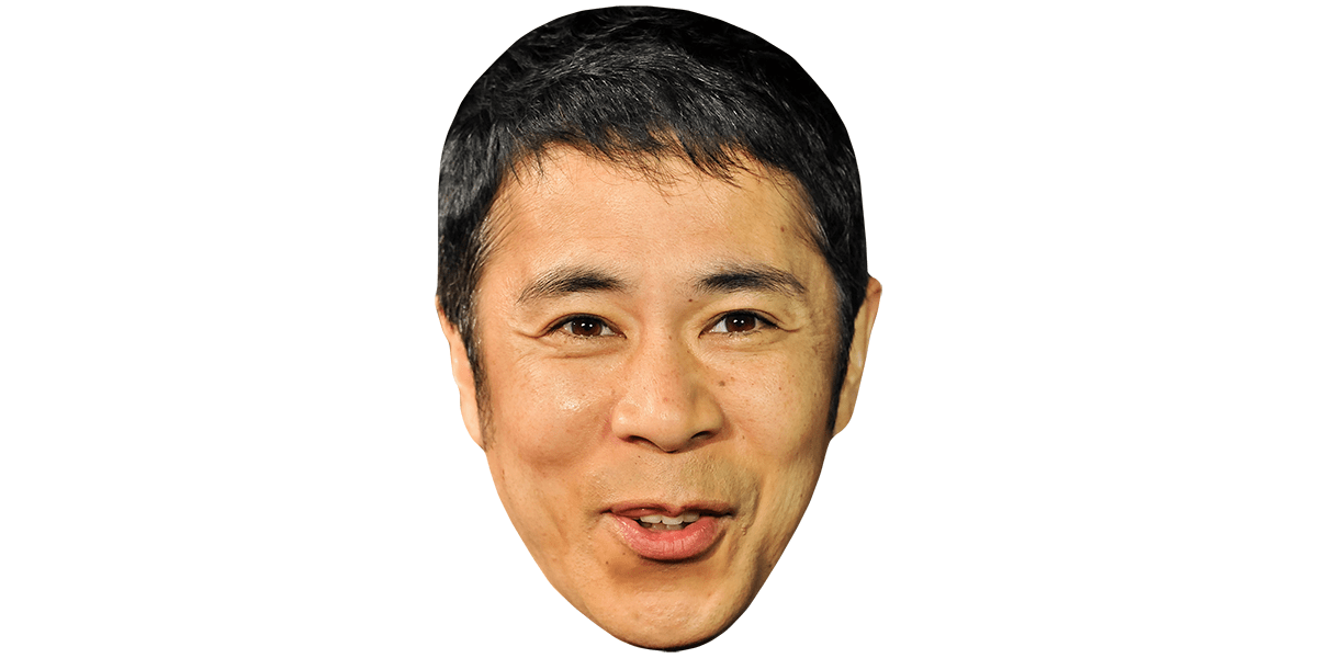 Takashi Okamura (Smile) Celebrity Mask - Celebrity Cutouts