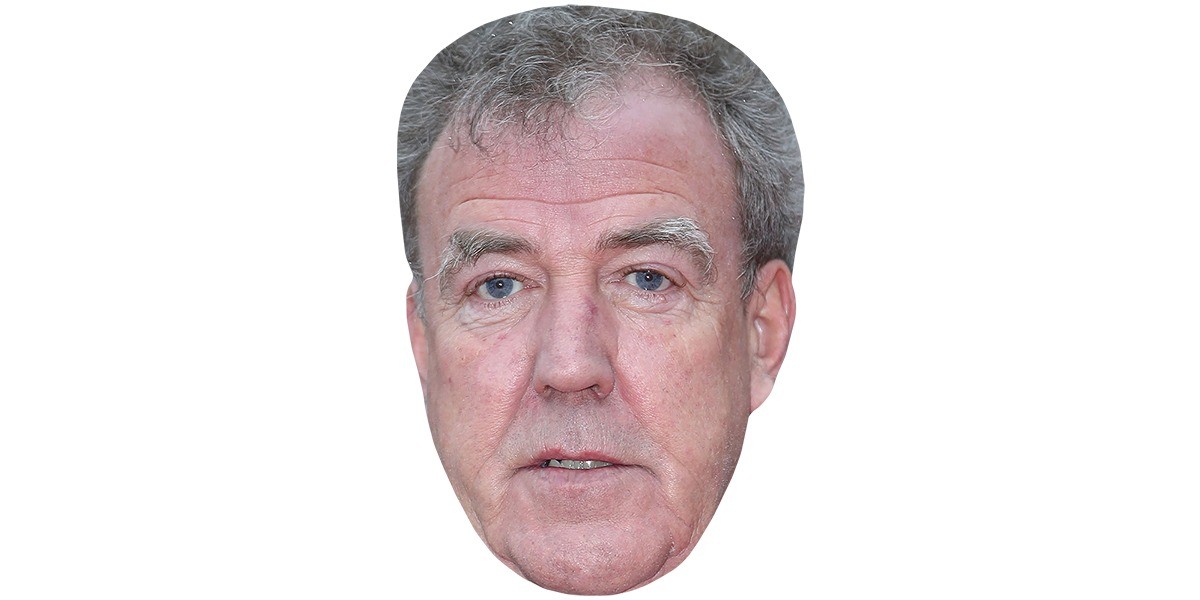 Jeremy Clarkson (Grey Hair) Mask - Celebrity Cutouts