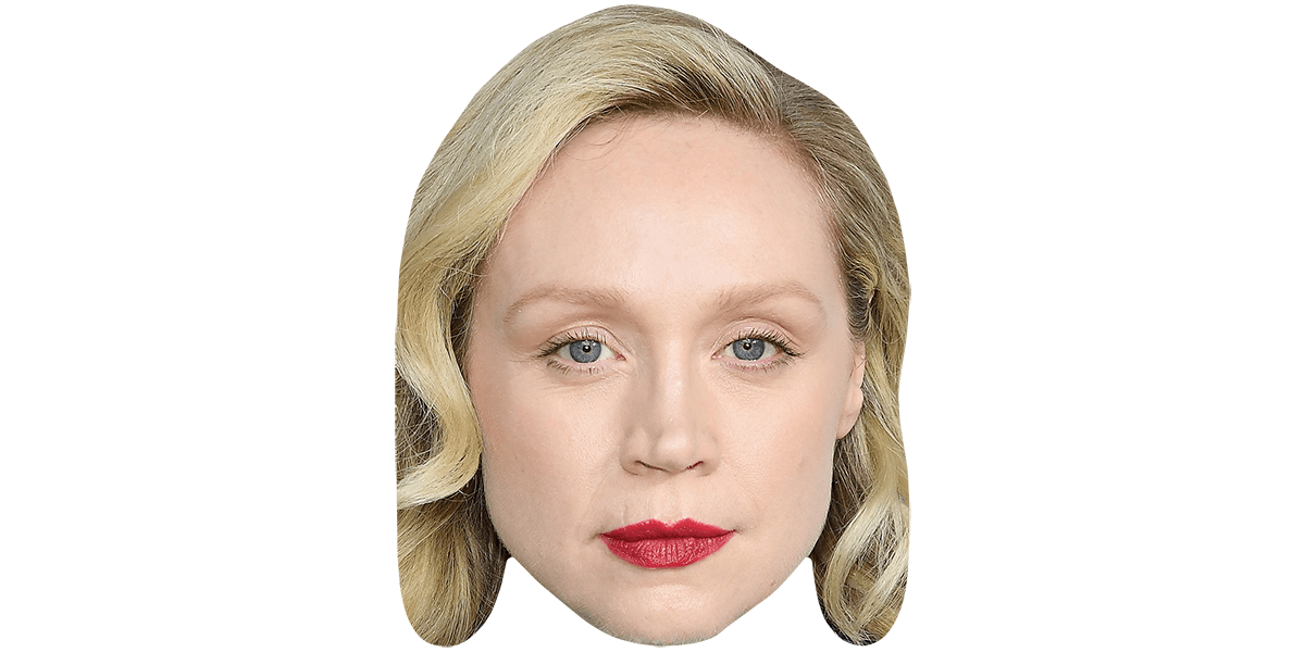 Gwendoline Christie (Red Lipstick) Celebrity Mask - Celebrity Cutouts