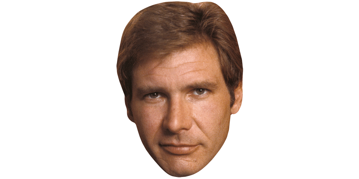 Harrison Ford (Young) Celebrity Mask - Celebrity Cutouts