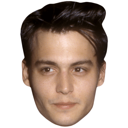 Johnny Depp (Young) Celebrity Mask - Celebrity Cutouts