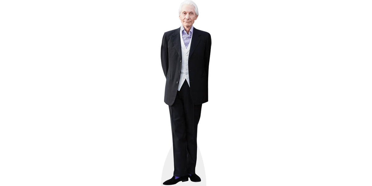 Charlie Watts (Suit) Cardboard Cutout - Celebrity Cutouts