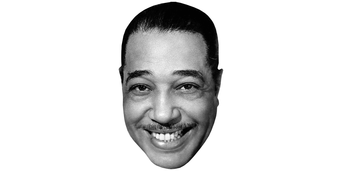 Duke Ellington (Smile) Celebrity Mask - Celebrity Cutouts