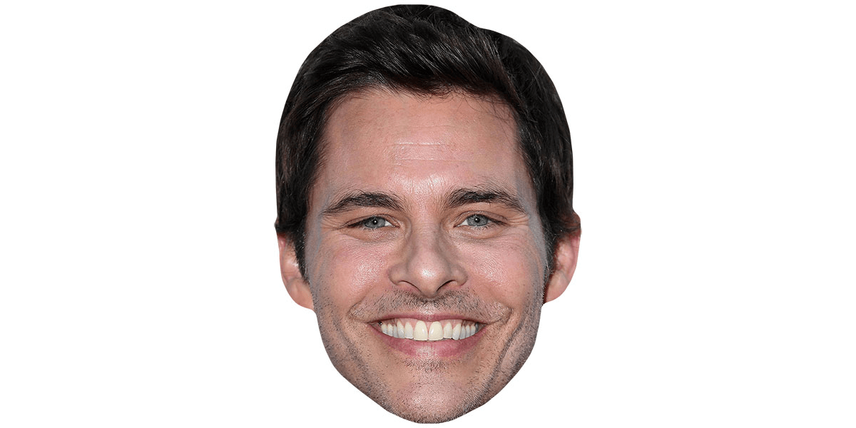 James Marsden (Smile) Celebrity Mask - Celebrity Cutouts