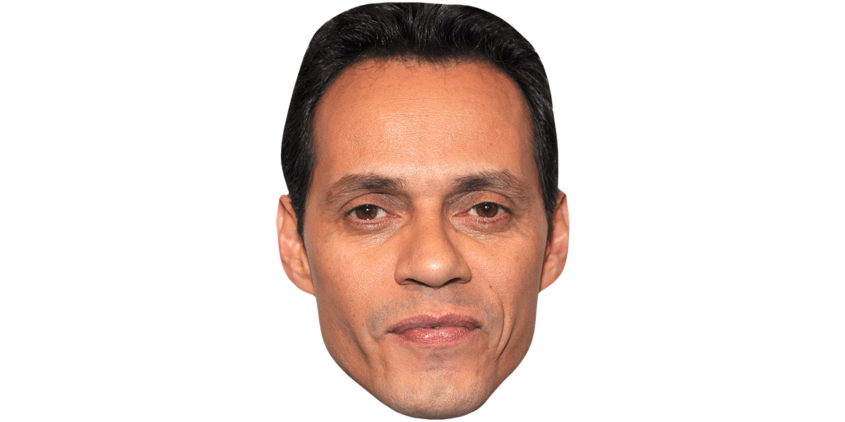Marc Anthony (Brown Hair) Celebrity Mask - Celebrity Cutouts