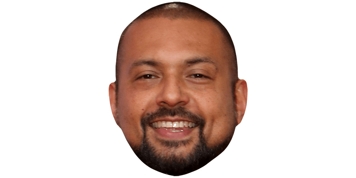 Sean Paul (Beard) Celebrity Mask - Celebrity Cutouts