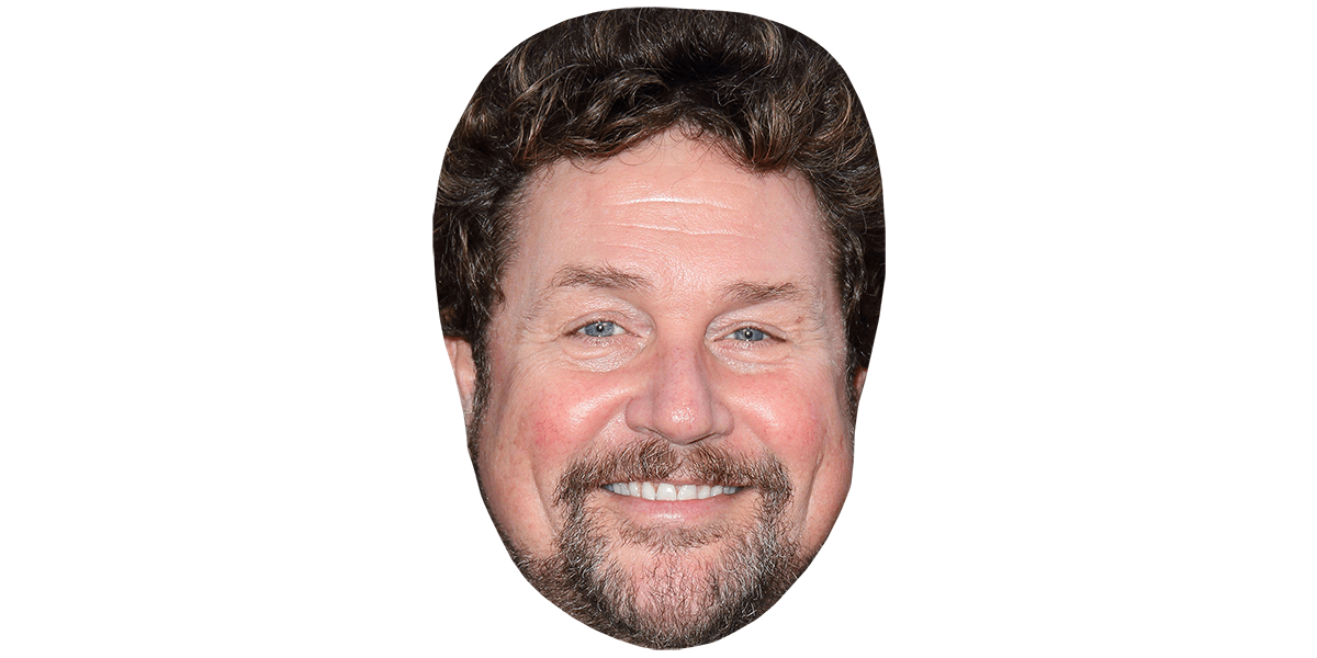 Michael Ball (Smile) Celebrity Mask - Celebrity Cutouts