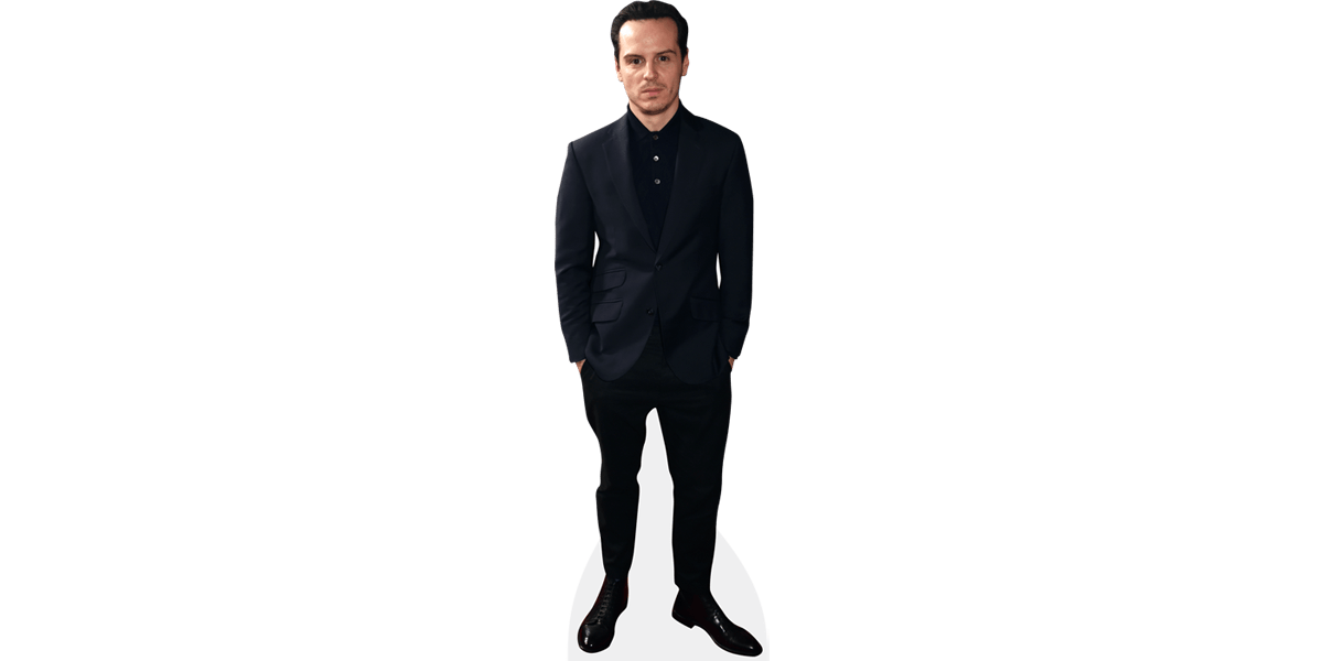 Andrew Scott (Black Suit) Cardboard Cutout - Celebrity Cutouts
