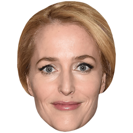 Gillian Anderson (Glasses) Celebrity Mask - Celebrity Cutouts