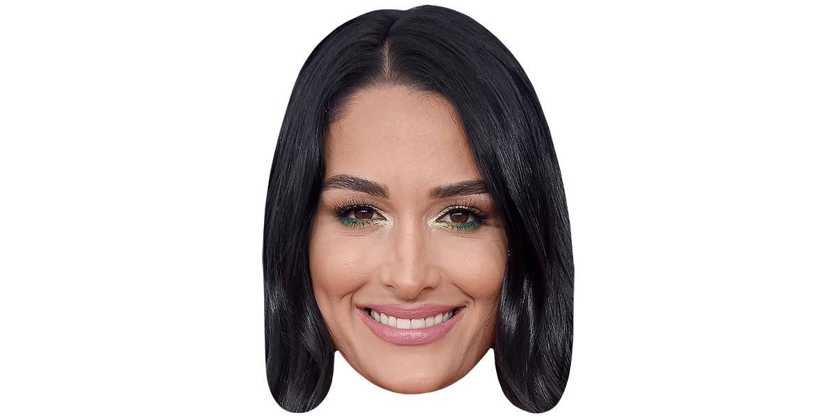 Nikki Bella (Smile) Celebrity Mask - Celebrity Cutouts