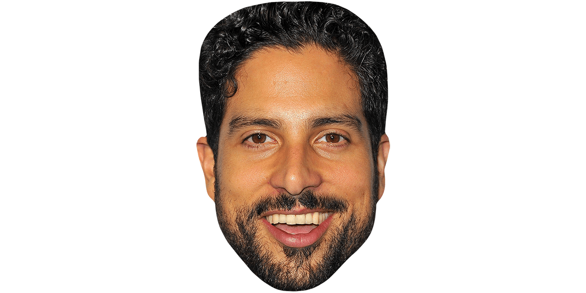 Adam Rodriguez (Beard) Celebrity Mask - Celebrity Cutouts