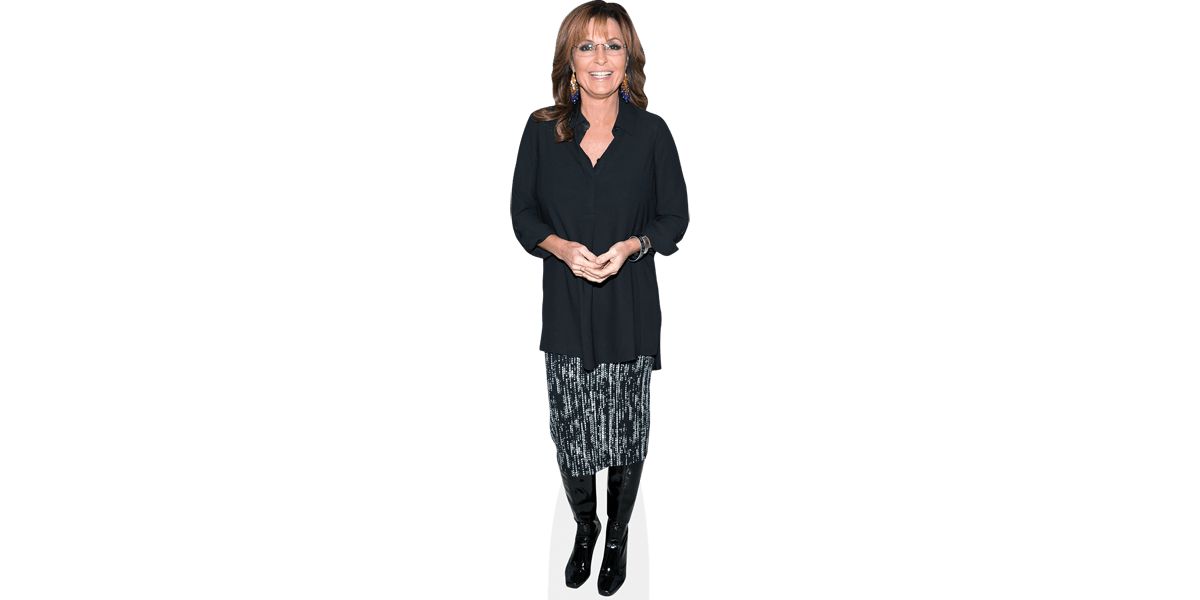 Sarah Palin (Black Boots) Cardboard Cutout - Celebrity Cutouts