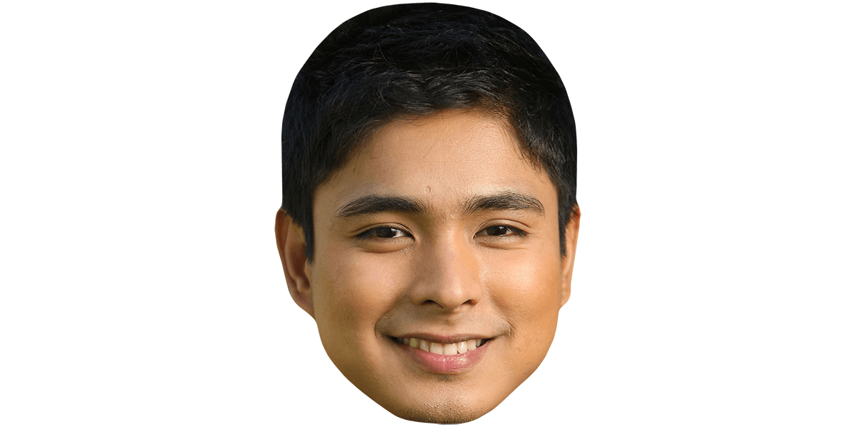 Coco Martin (Smile) Celebrity Mask - Celebrity Cutouts