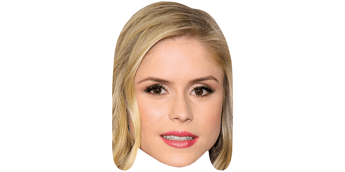 Erin Moriarty (Lipstick) Celebrity Mask - Celebrity Cutouts