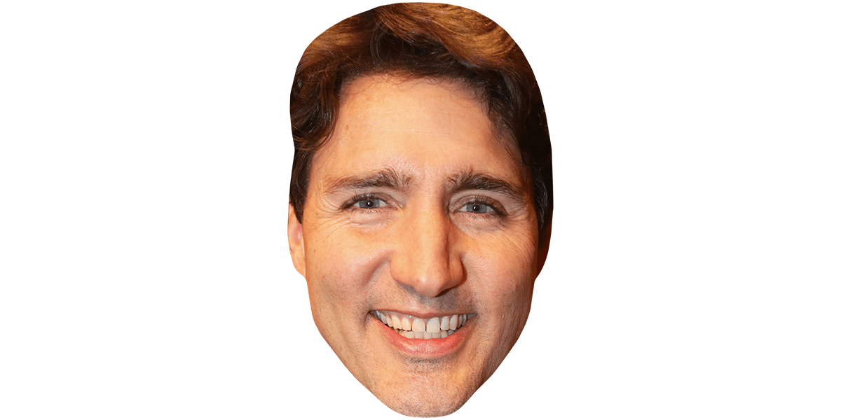 Justin Trudeau (Smile) Big Head - Celebrity Cutouts