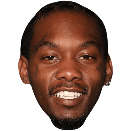 Offset (Smile) Celebrity Mask - Celebrity Cutouts