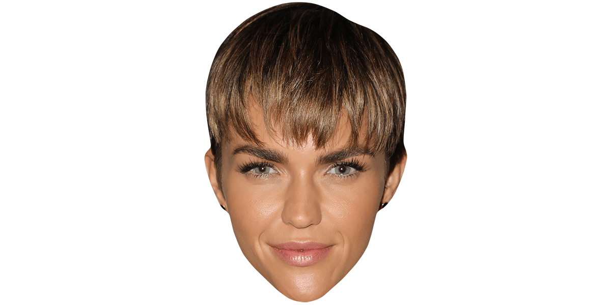 Ruby Rose (Fringe) Celebrity Mask - Celebrity Cutouts