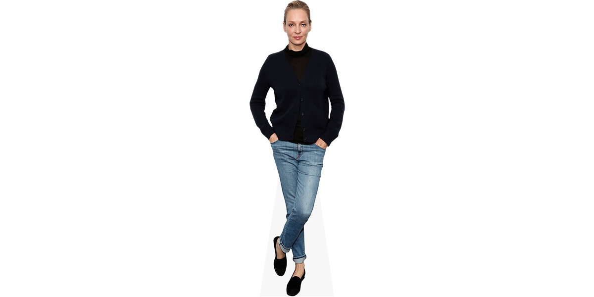 Uma Thurman (Casual) Cardboard Cutout - Celebrity Cutouts