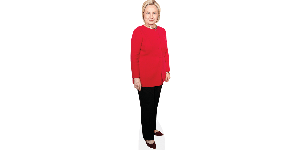 Hillary Clinton (Red Jacket) Cardboard Cutout - Celebrity Cutouts