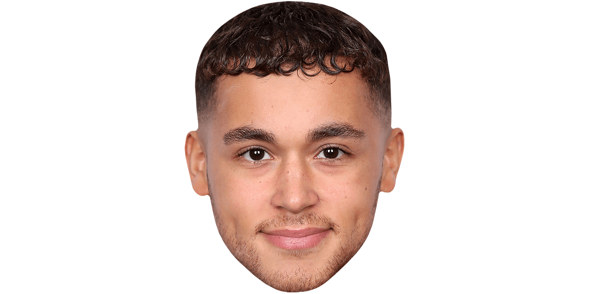 Shaheen Jafargholi (Smile) Celebrity Mask - Celebrity Cutouts