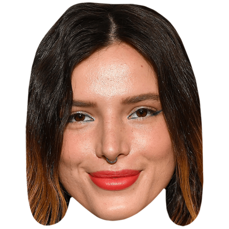 Bella Thorne (Pout) Mask - Celebrity Cutouts