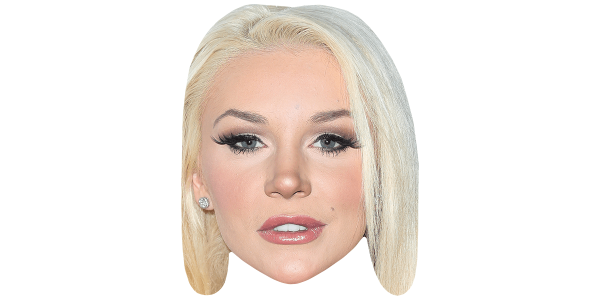 Courtney Stodden (Make Up) Celebrity Mask - Celebrity Cutouts
