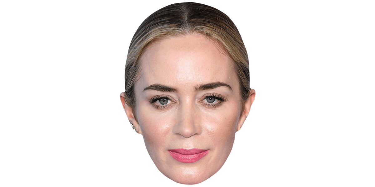 Emily Blunt (Make Up) Celebrity Mask - Celebrity Cutouts
