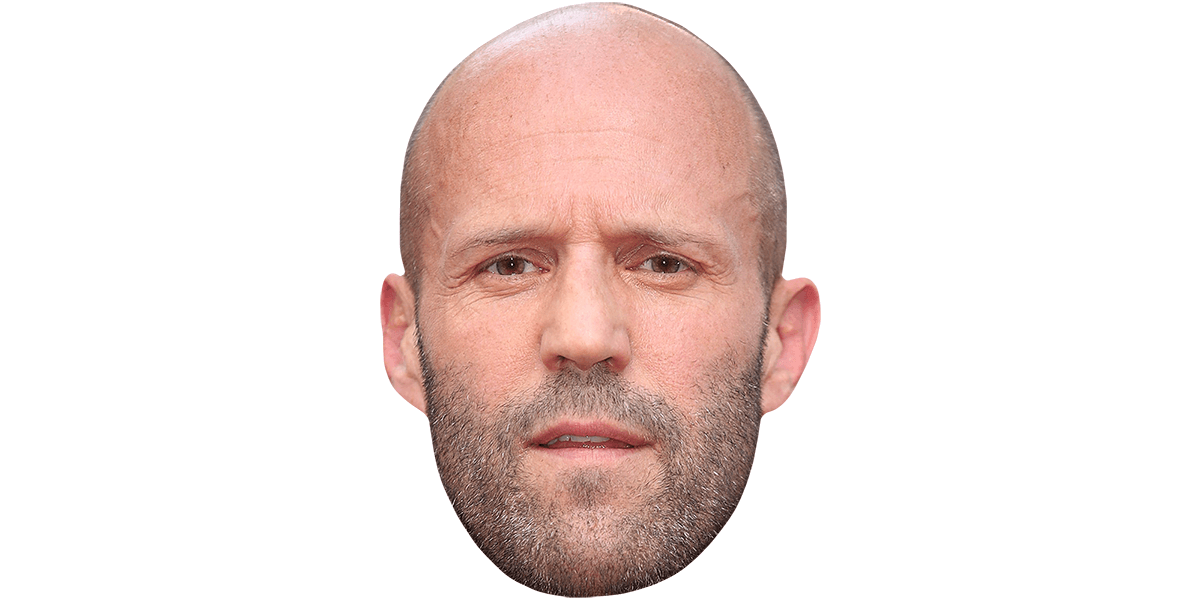 Jason Statham (Angry) Big Head - Celebrity Cutouts