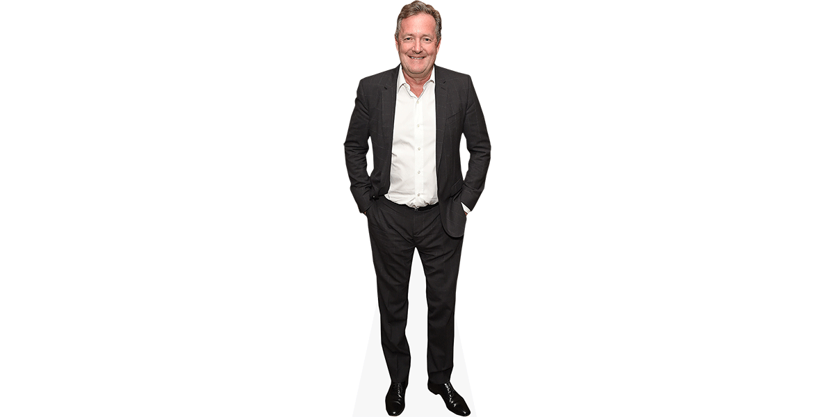Piers Morgan (Suit) Cardboard Cutout - Celebrity Cutouts